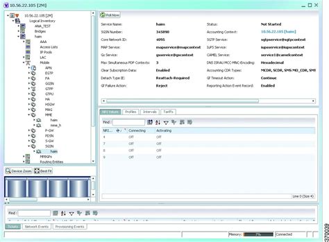 Cisco Prime Network User Guide 52 Managing Mobile Networks Cisco Prime Network Cisco