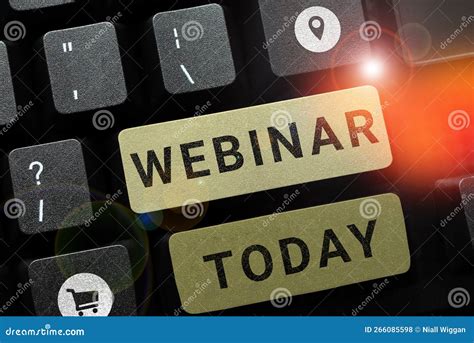 Hand Writing Sign Webinar Business Showcase Defined As Seminar Conducted Over The Internet Web