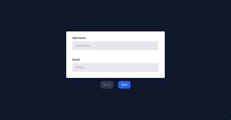 multistep form codesandbox