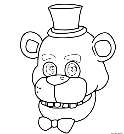 Раскраски для детей фредди распечатать