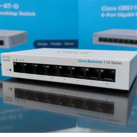 Cisco Business Cbs110 8t D Unmanaged Switch 8 Port Ge At ₹ 7500 Piece Unmanaged Network Switch