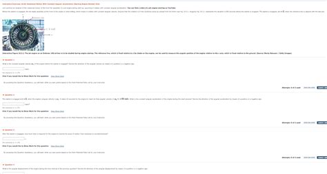 Solved Interactive Exercises Rotational Motion With Chegg