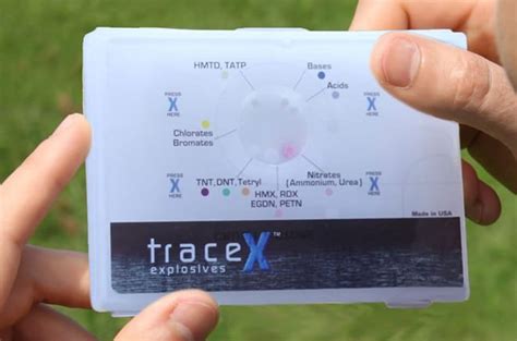 TraceX Pocket Size Explosive Detector CBRNe Detection EPE