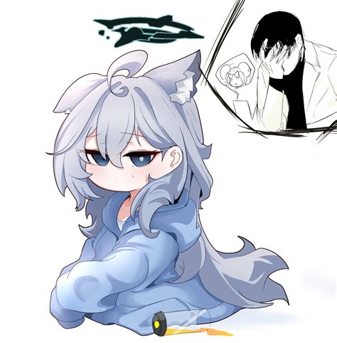 Sensei Shiroko Shiroko Terror And Saya Blue Archive Drawn By Skyrain Danbooru