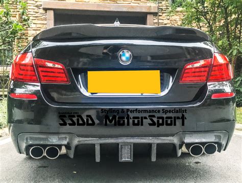 Bmw F10 M5 Led Carbon Fibre Rear Diffuser