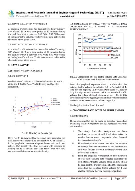 Irjet Evaluating Traffic Congestion And Its Remedial Measures Pdf Business Business And
