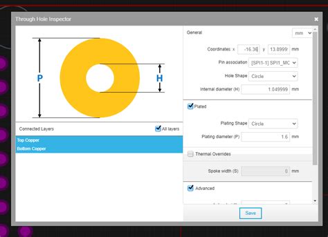 Missing Pth Pads For Inner Layers Upverter Support Upverter Community