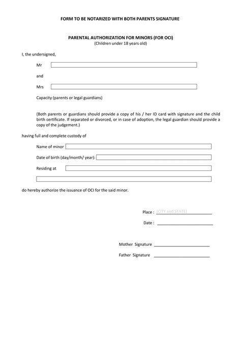 Free Printable Notarized Letter Templates Word PDF