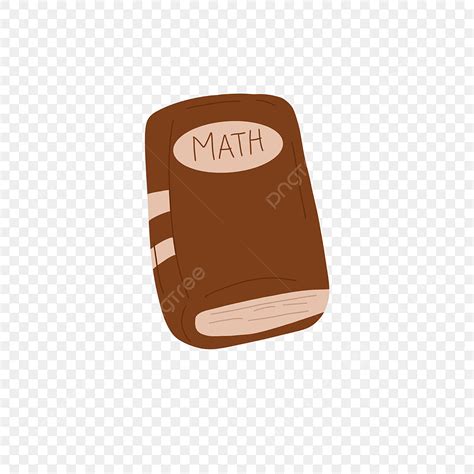 Maths Book Png Picture Math Book Brown Mathematics Books Brown Png