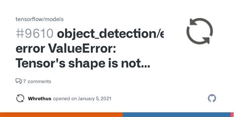object detection export tflite graph tf2 py error valueerror tensor s shape is not compatible