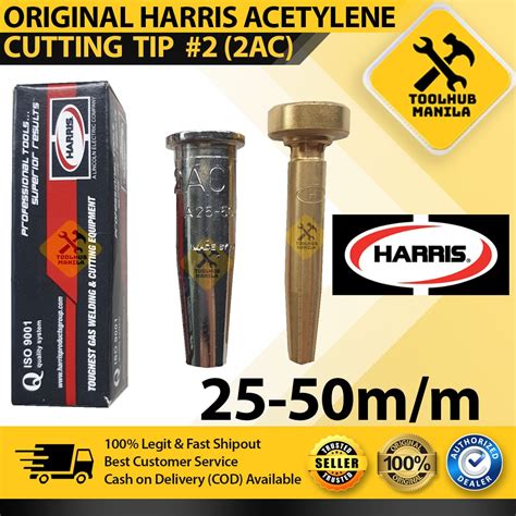 Original Harris Acetylene Cutting Tip 2 2ac Lazada Ph