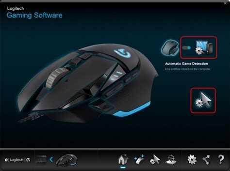 Configure G502 Pointer Settings With Logitech Gaming Software