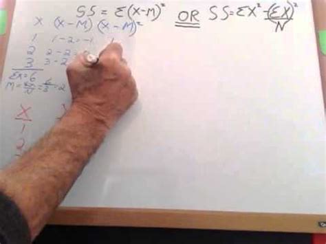 Two Ways To Calculate SS YouTube
