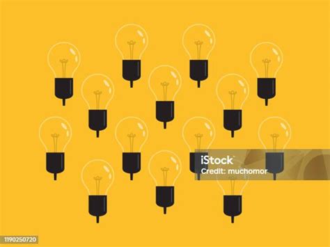 군중에서 눈에 띄는 다르게 생각 전구의 그래픽은 비즈니스 개념을 나타냅니다 새로운 아이디어 변화 트렌드 용기 창조적 인 솔루션 혁신과 독특한 방법 개념 개념에 대한 스톡