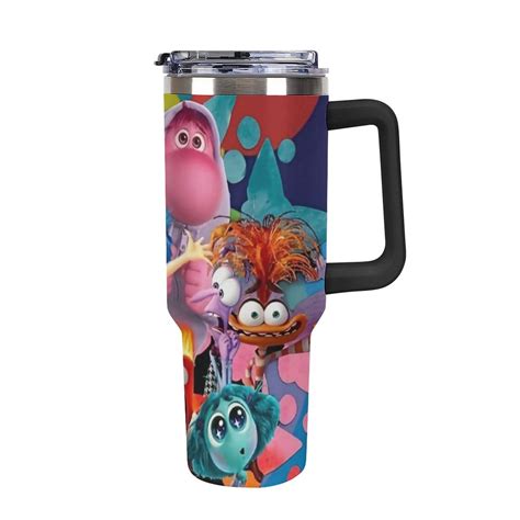 Pixar Inside Out 2 Current Mood Many Emotions 004 Tumbler With Handle