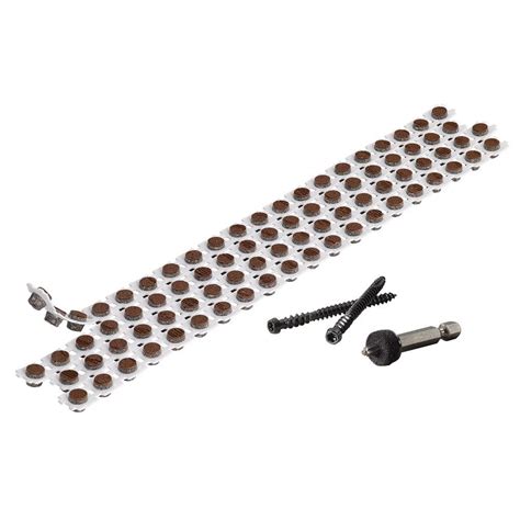 Fastenmaster Collated Cortex Hidden Fastening System For Trex Transcend 2 1 2 Inch Cortex