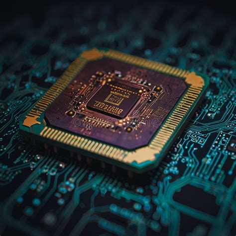 Powerful Computer Processor Microchip With The Word Representing Artificial Intelligence Ai