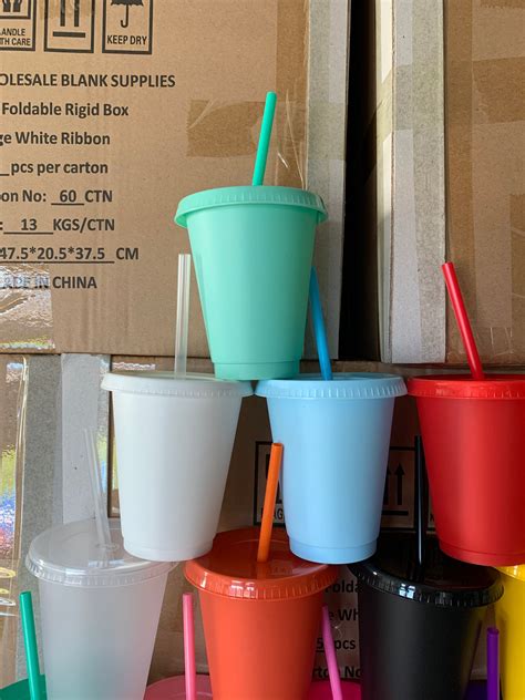 Cold Cups Solid Colour Wholesale Blank Supplies