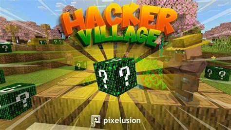 Hacker Village De Pixelusion Chunk Minecraft Bedrock Marketplace Explorador