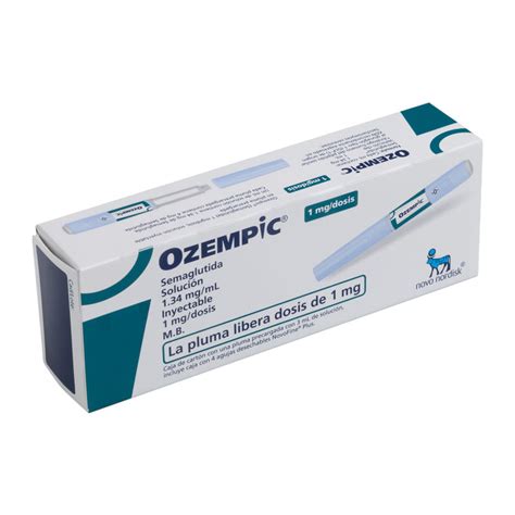 Ozempic 1mgdosis 134mgml C1 Pluma Prellenada Farmatodo En Linea