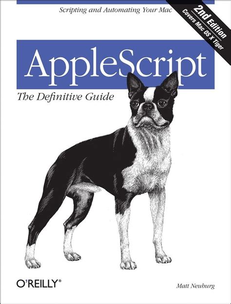 Applescript The Definitive Guide Ebook By Matt Neuburg Epub Rakuten Kobo United States