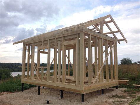 Дом А Frame 9x7 «АФ 7 под ключ фото планировка Доставка и сборка в Москве Санкт Петербурге