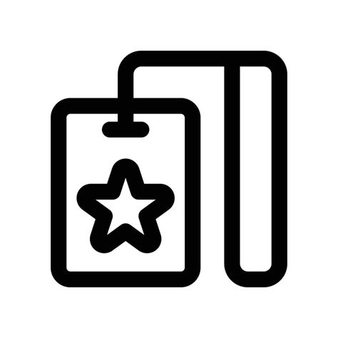 Vip Pass Icon Line Icon For Your Website Mobile Presentation And