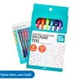 Pen Gear Retractable Ballpoint Pens 1 0 Mm Assorted Colors 8 Count Medium Point