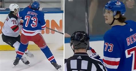 Matt Rempe Suspended By NHL Player Safety HockeyFeed