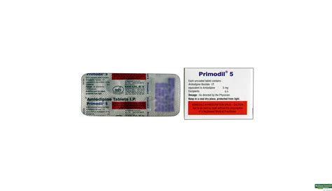 Buy Primodil 5mg 10 Tablets Online At Best Prices Wellness Forever