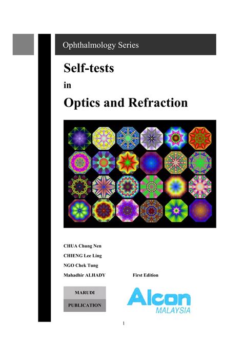 Self Assessment In Optic And Refraction By Prof Chua Dr Chieng Dr Ngo And Dr Alhady Pdf
