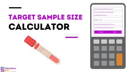 Target Sample Size Calculator Online