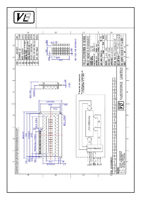 MDLS D LV G LED G Datasheet Pages VARITRONIX SPECIFICATION OF LCD MODULE TYPE