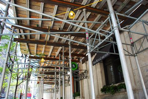 Sidewalk Overhead Protection Canopy Sidewalk Shed Superior Scaffold Scaffolding 215 743