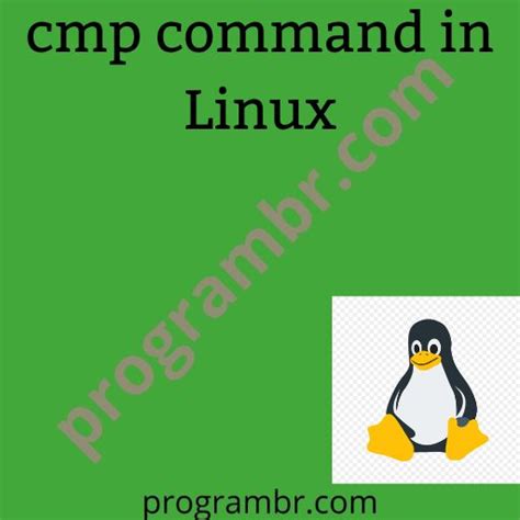 Cmp Command In Linuxunix Uses Of Cmp Command With Example