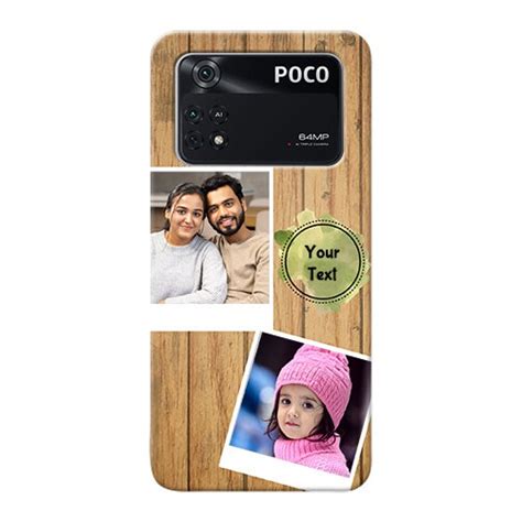 Buy Poco M Pro G Custom Mobile Phone Covers Wooden Texture Design