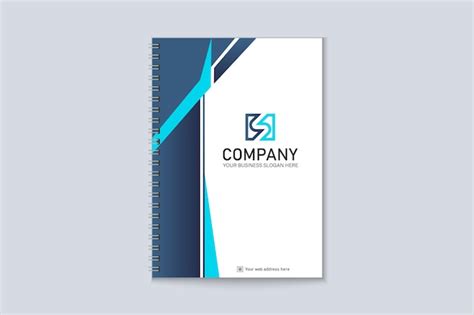 Premium Vector Professional Business Notepad Cover Design Template
