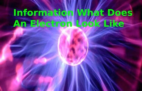 What Does An Electron Look Like Detail Summary Report