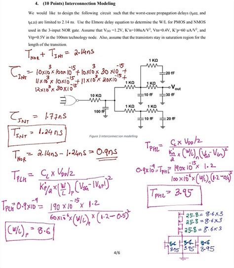 Solved 4 10 Points Interconnection Modeling We Would Like