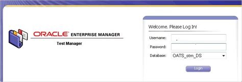 Otm Oracle Test Manager Testing Tools