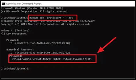 How To Get Bitlocker Recovery Key From Cmd In Windows 11 10