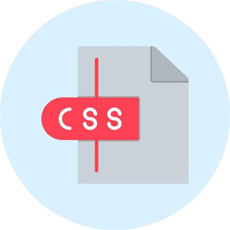 Css File Vector Icon 36941559 Vector Art At Vecteezy