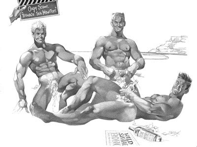 GAY HOMOEROTIC ART ARTISTS Harry Bush
