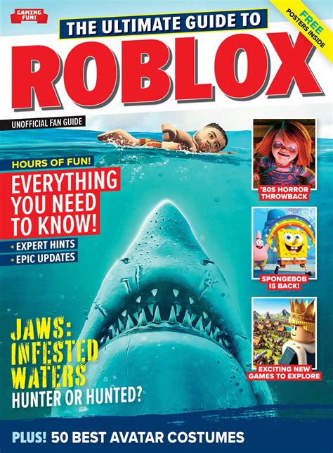 Roblox Fan Guide Expert Hints Epic Updates Jaws Infested Water Magazine Shop Us