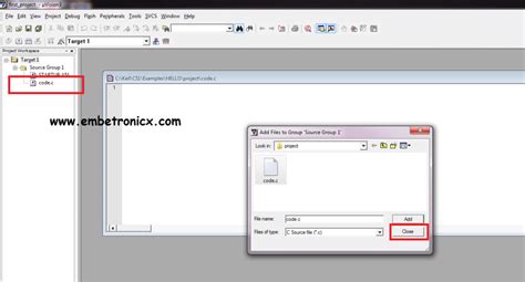 How To Create Project In Keil IDE For Projects