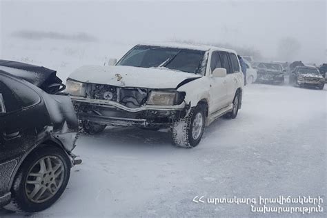 Երևան Սևան ավտոճա­նապարհին բախվել է 17 ավտոմեքենա կան տուժածներ Ֆակտոր տեղեկատվական կենտրոն