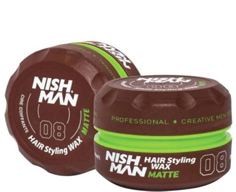 Воск Nishman Hair Styling Wax 08 Matte для укладки волос 150 мл ...