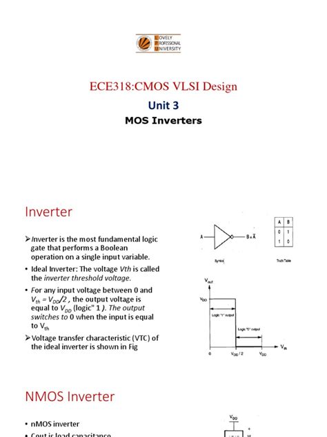 Unit 3 Pdf Cmos Logic Gate