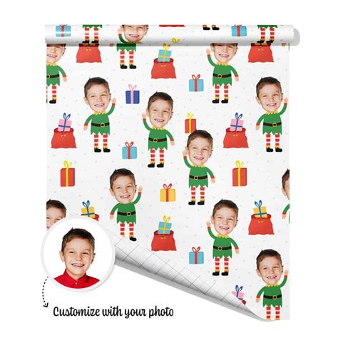 Personalized Wrapping Paper Christmas Themed