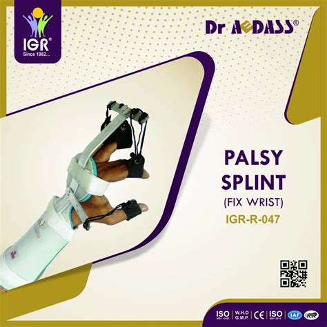 Igr R 047 Fix Wrist Palsy Splint At Rs 801 Wrist Braces In Ahmedabad Id 22434049488